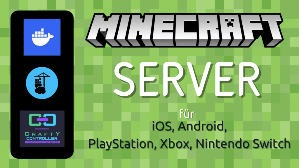 Minecraft Server mit Crafty & Docker: Einfache Anleitung